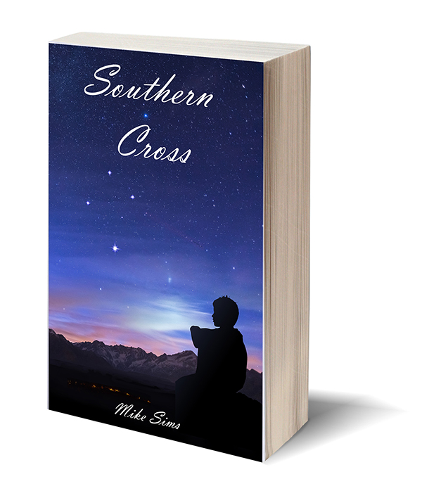 Blank white book w/path | Author Mike Sims